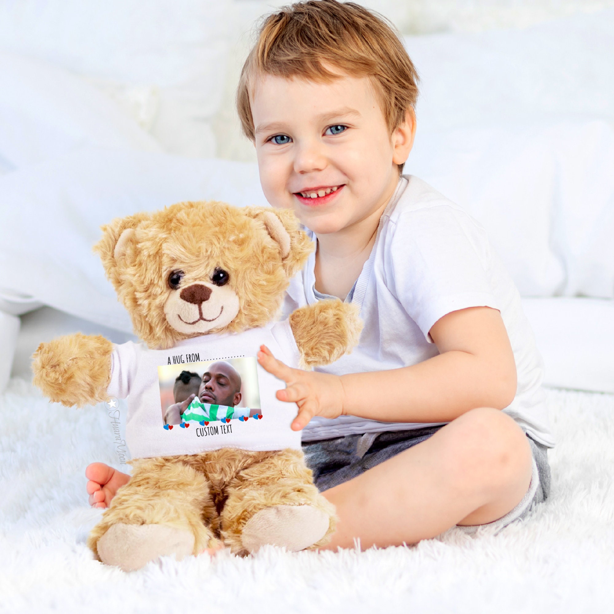 Teddy Bear Hug, Long Distance Relationship Teddy, Dad/mom Thinking of ...