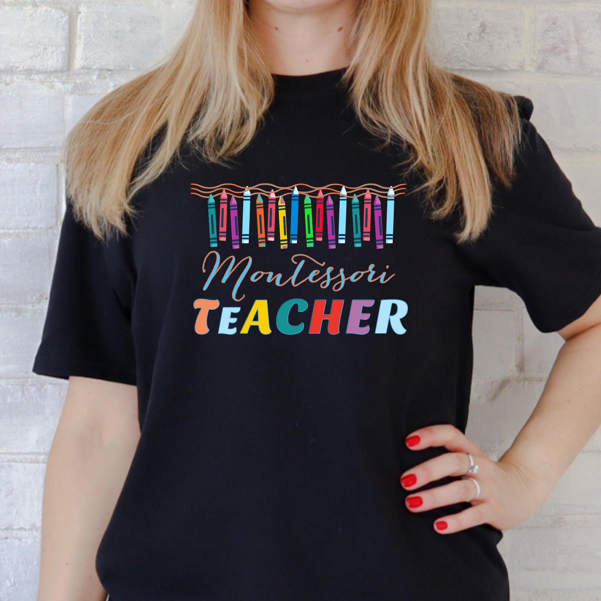 Montessori Teacher Shirt, Montessori Teacher Gift, Montessori Shirt ...