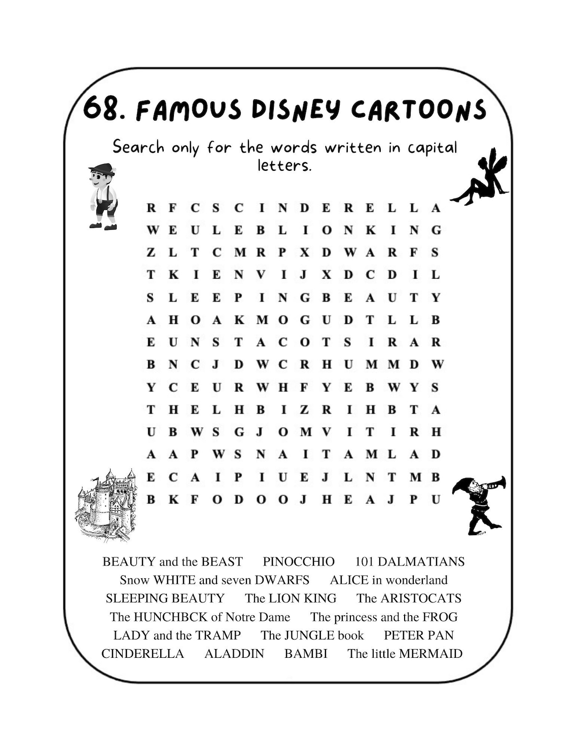 Word Search Puzzle Book for Kids Ages 8-12 - Etsy