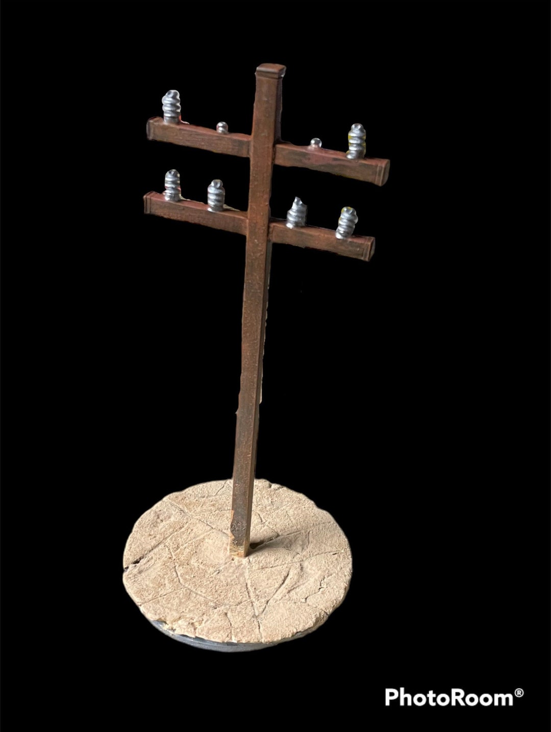 HANDMADE & PAINTED Miniature Utility Pole 28-32mm - Etsy