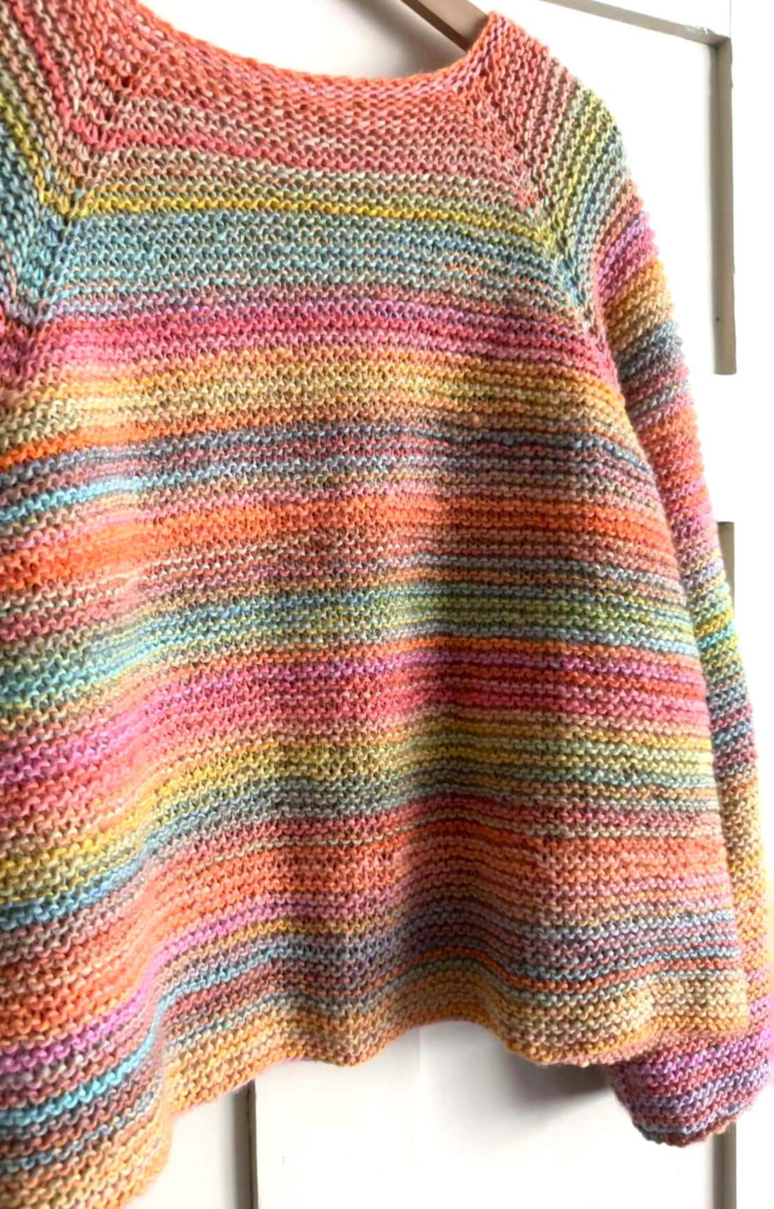 Aran Knit Cardigan Pattern: Seamless Raglan, Beginner Friendly (PDF ...