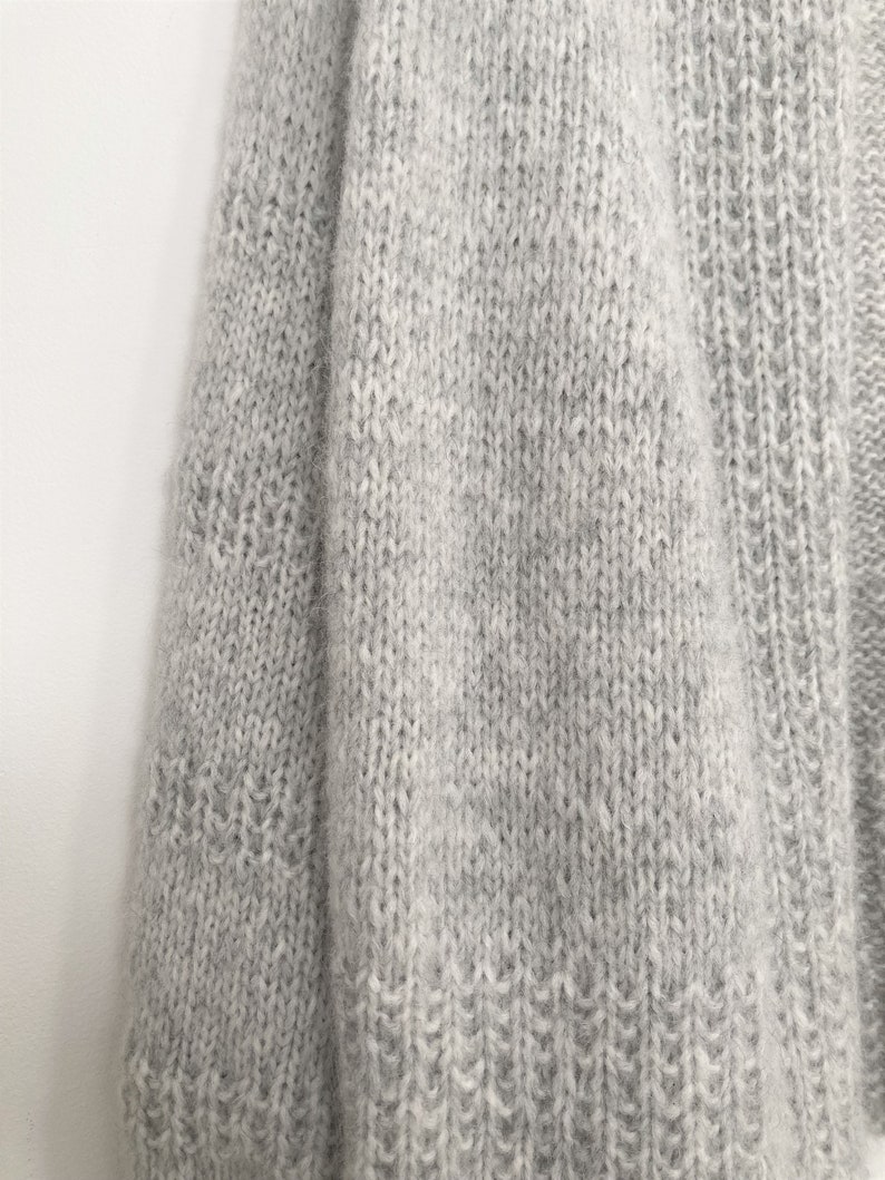 Knitting Pattern: Air Light Cardigan With Shawl Collar (PDF Download ...