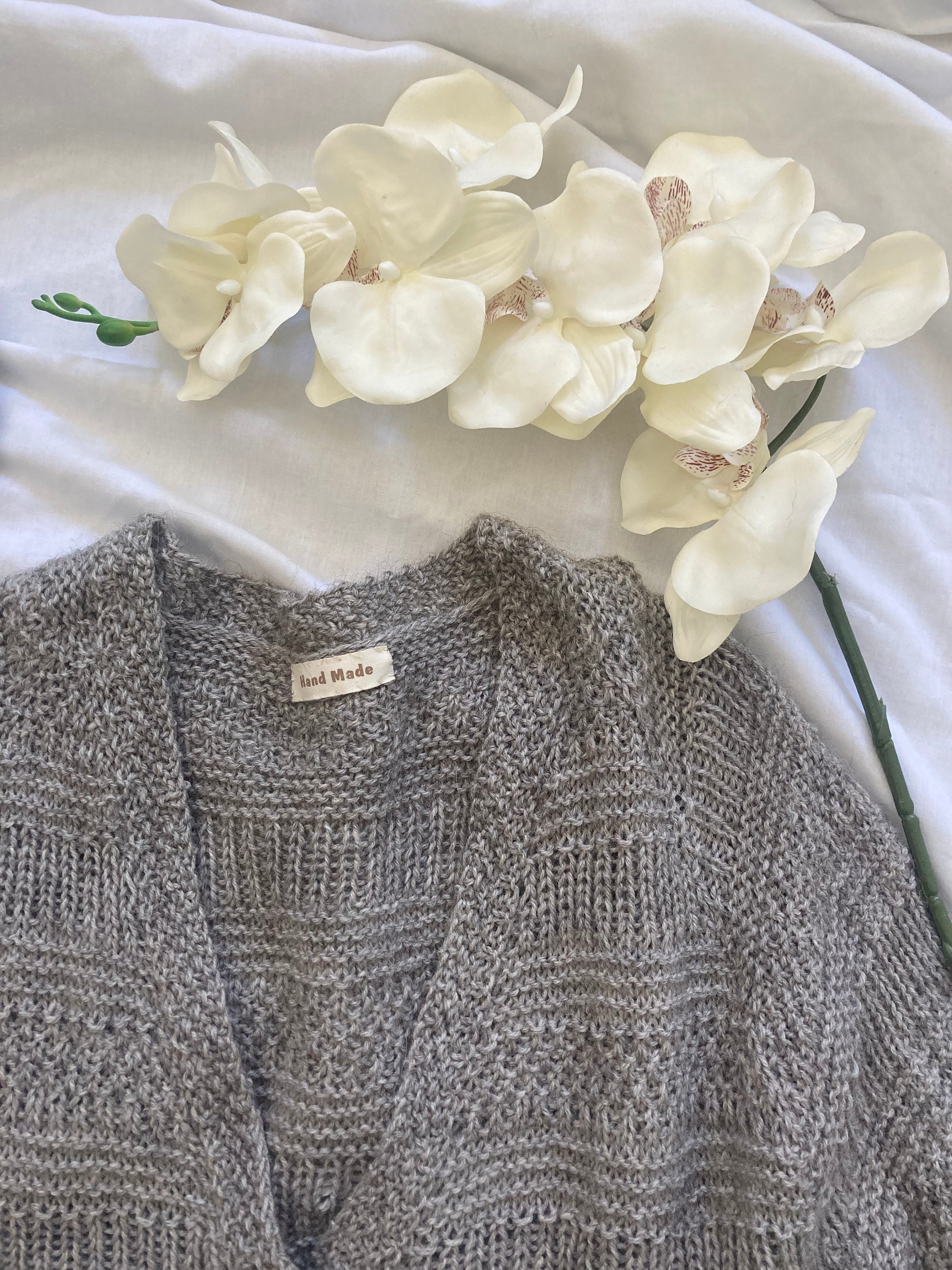 Knitted Cardigan PDF Pattern: Seamless Top-down Design With Pockets ...