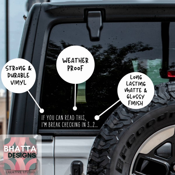 Warning Decal - Etsy