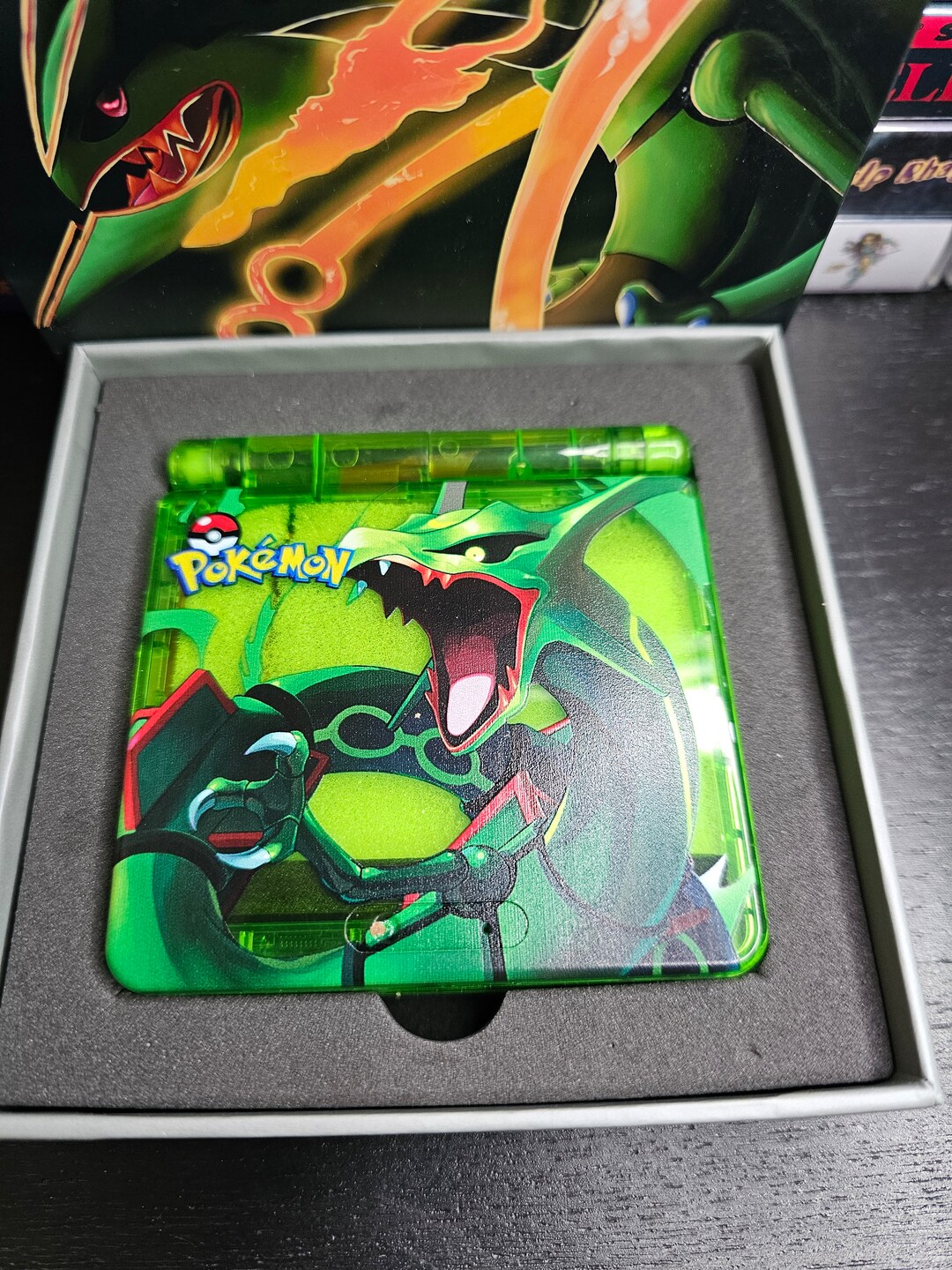 Nintendo Gameboy Advance Gba Sp Rayquaza Ips V3 900mah - Etsy