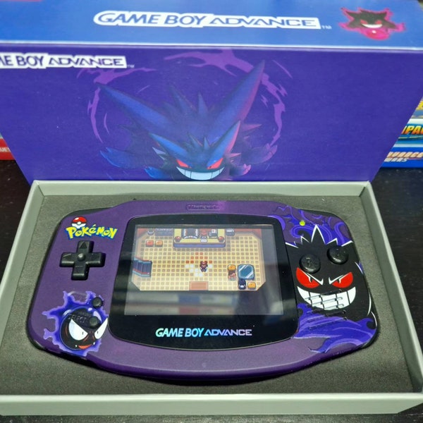Gengar Gameboy Advance Shell - Etsy