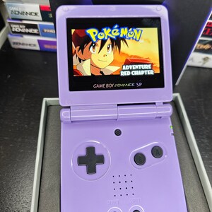 Nintendo Gameboy Advance Gba Sp Gengar Ips V3 900mah - Etsy