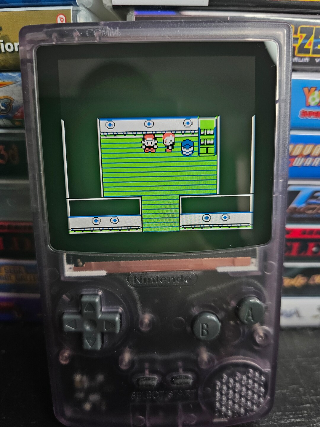 Nintendo Gameboy Color FPGA Chipset Funnyplaying Q5 Ips Screen Backlit ...