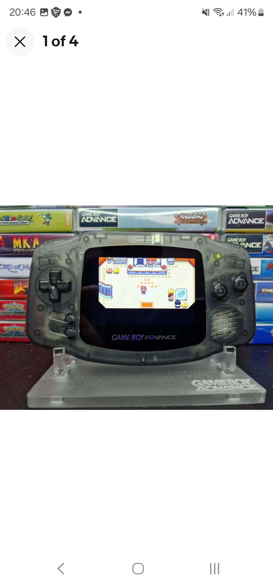 Nintendo Gameboy Advance V3 Laminated Funnyplaying Screen, Transparent Black. - Etsy