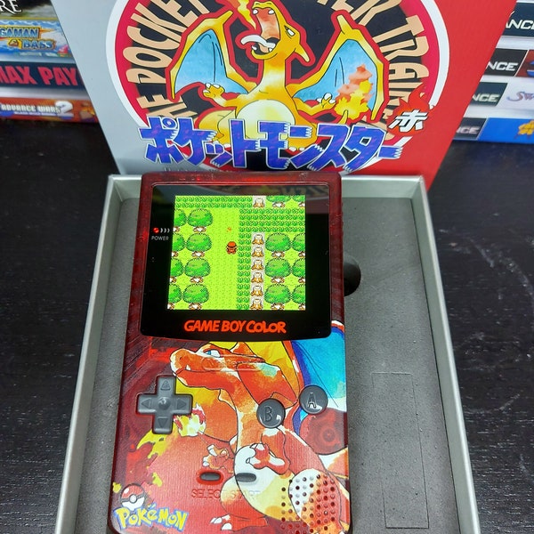 Gameboy Color Shell Charizard - Etsy