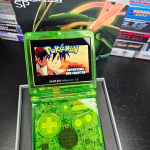 Nintendo Gameboy Advance Gba Sp Rayquaza Ips V3 900mah - Etsy