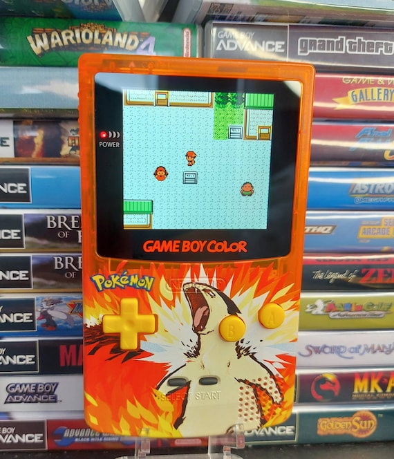 Nintendo Gameboy Color Uv Primted Typhlosion Shell Retro Pixel - Etsy