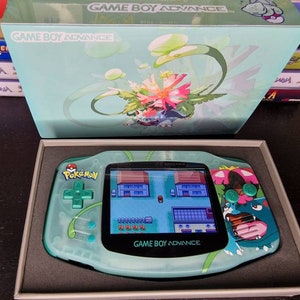 Nintendo Gameboy Advance Venusaur Shell, Funnyplaying Ips / Ags 101 ...