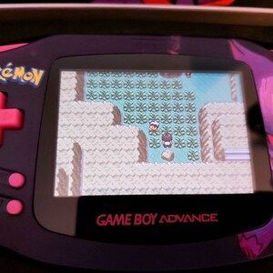 Nintendo Gameboy Advance Gengar Shell, Funnyplaying Ips / Ags 101 Style ...