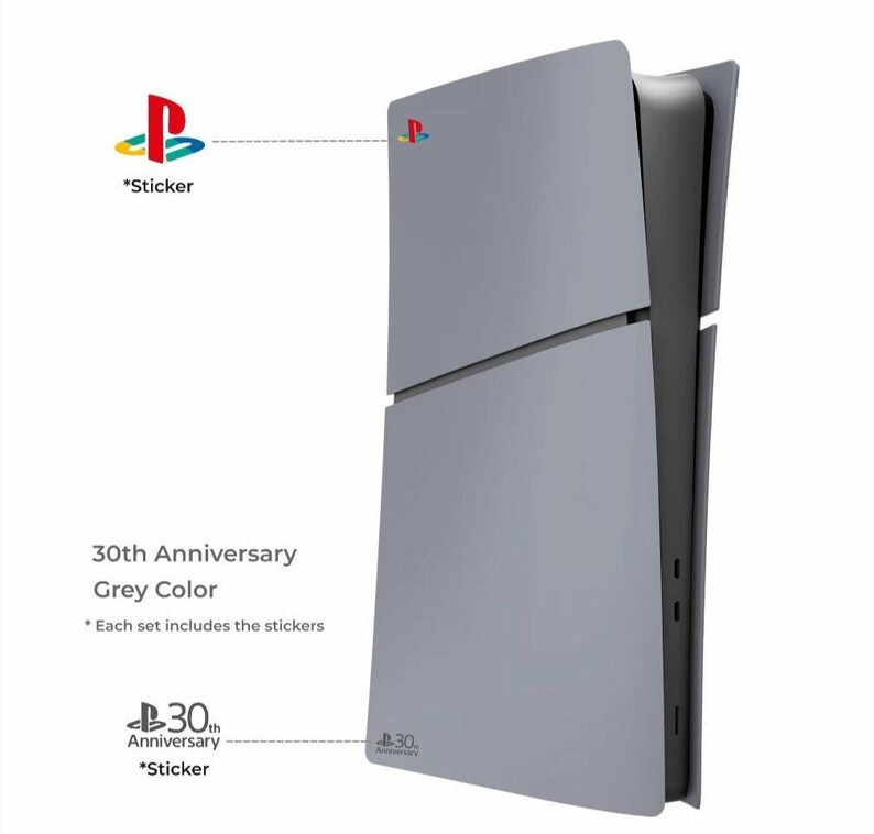 Ps5 30th Anniversary Style Face Plates Playstation Phone Style Digital ...