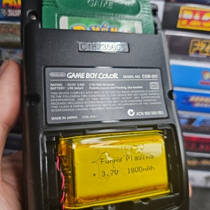 Nintendo Gameboy Color FPGA Chipset Funnyplaying Q5 Ips Screen Backlit ...