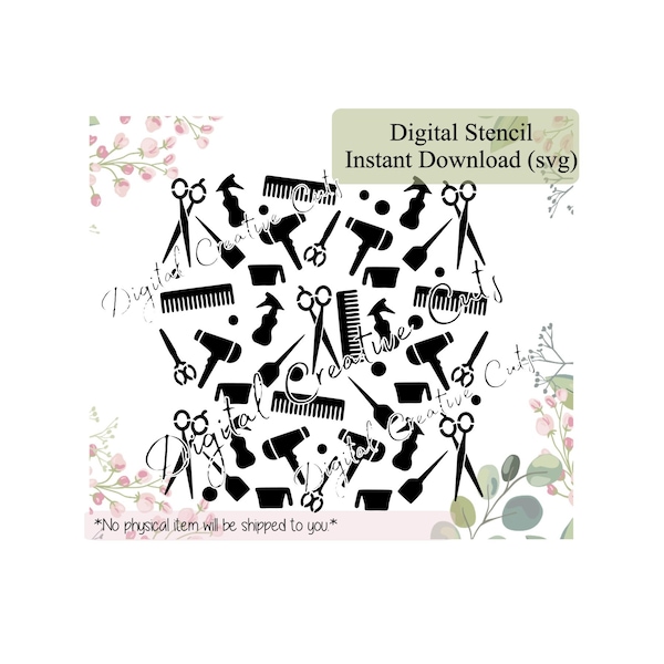 Salon Stencils - Etsy