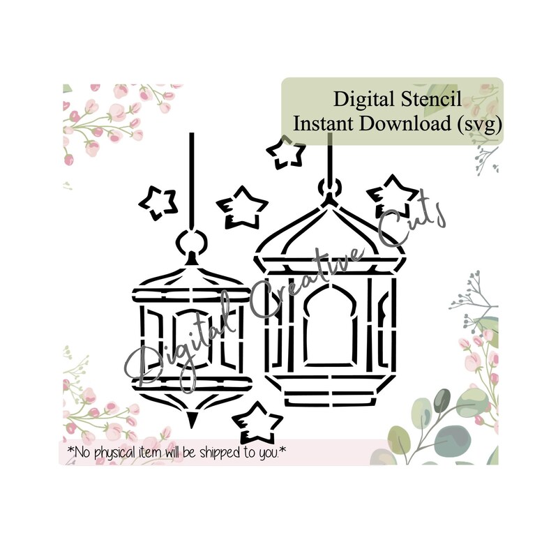 Ramadan Stencils for Cake - Etsy