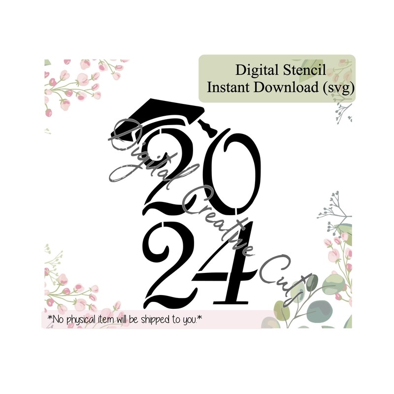 Graduation Stencil - Etsy