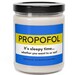Propofol Label Candle CRNA, Anesthesia, Anesthesiologist, Pharmacy ...