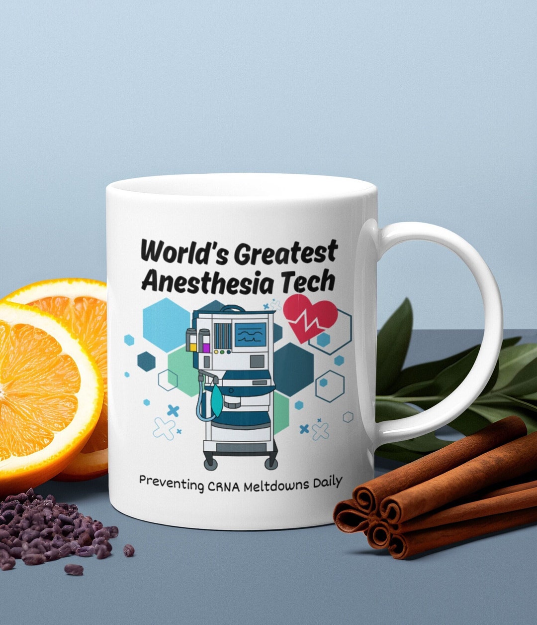 World's Greatest Anesthesia Tech - Mug - Anesthesia Tech, CRNA, Nurse ...