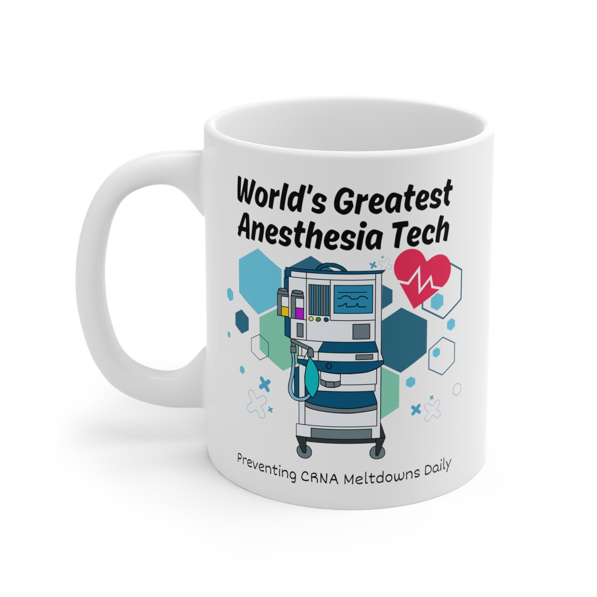 World's Greatest Anesthesia Tech Mug Anesthesia Tech, CRNA, Nurse ...