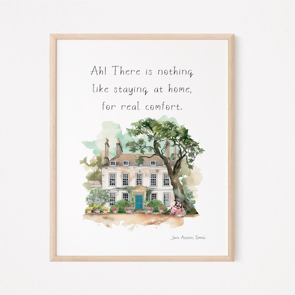 Jane Austen Printable - Etsy