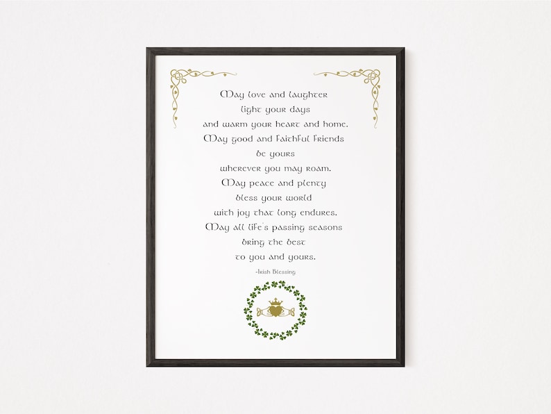 Celtic Wedding Blessing – Digital Download - Etsy