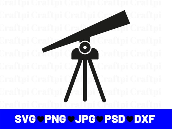 Telescope SVG Telescope Cut Files for Cricut Telescope Cut - Etsy