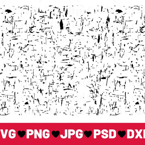 Distressed Svg Overlay - Etsy