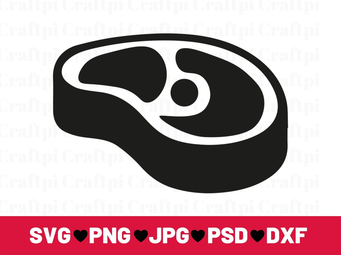 Steak SVG, Steak Cut Files for Cricut, Steak Meat Cut Files, Steak Meat ...