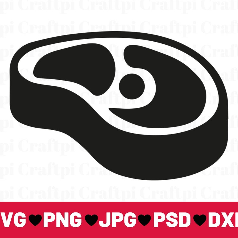 Steak Silhouette - Etsy