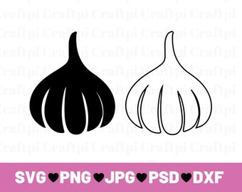 Garlic SVG - Etsy