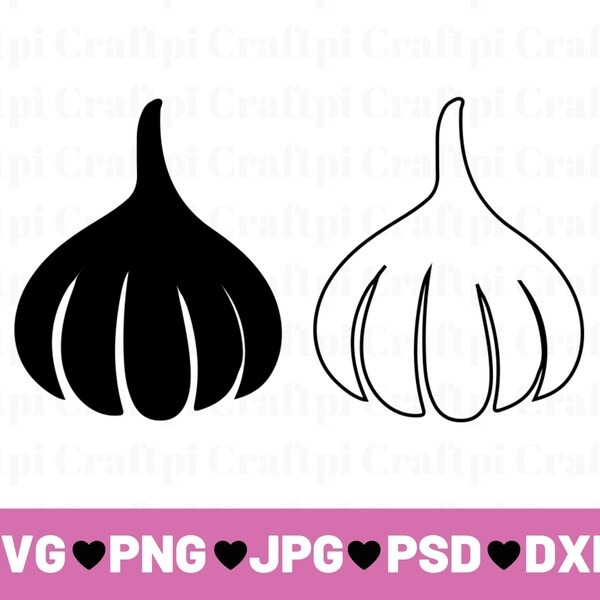 Garlic Clip Art - Etsy