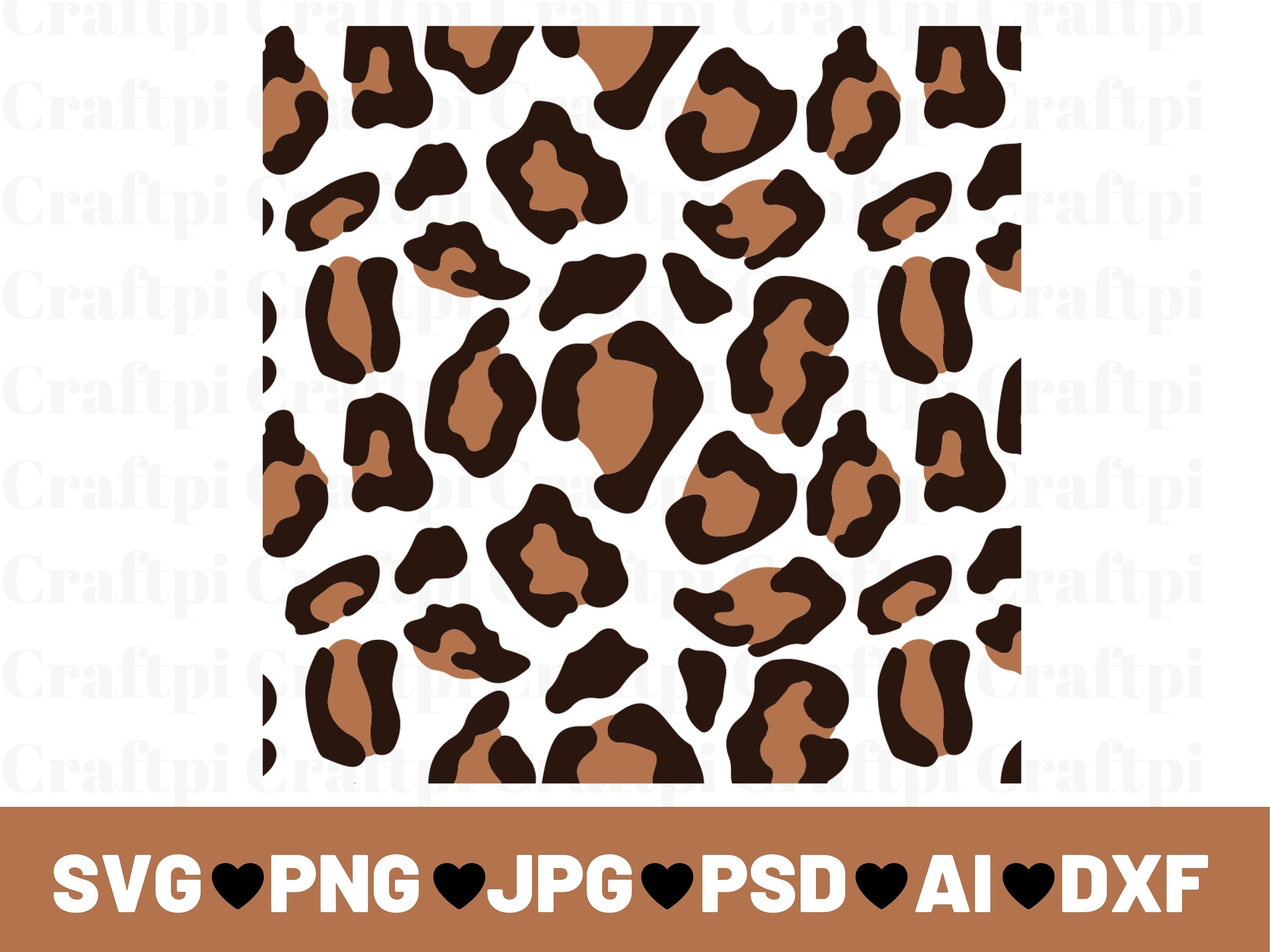 Leopard Pattern Svg Leopard Print Pattern Svg Repeating - Etsy