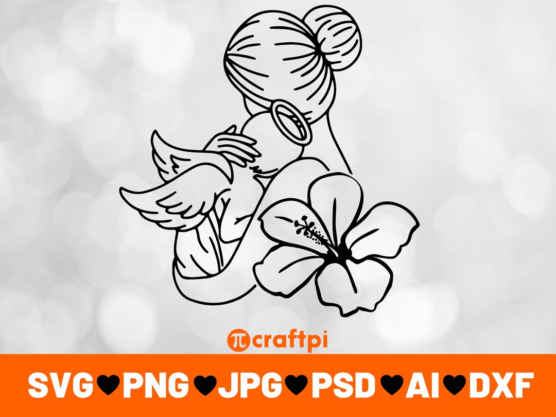 Baby Loss Memorial Svg Cut Files for Cricut Silhouette Vector Instant ...
