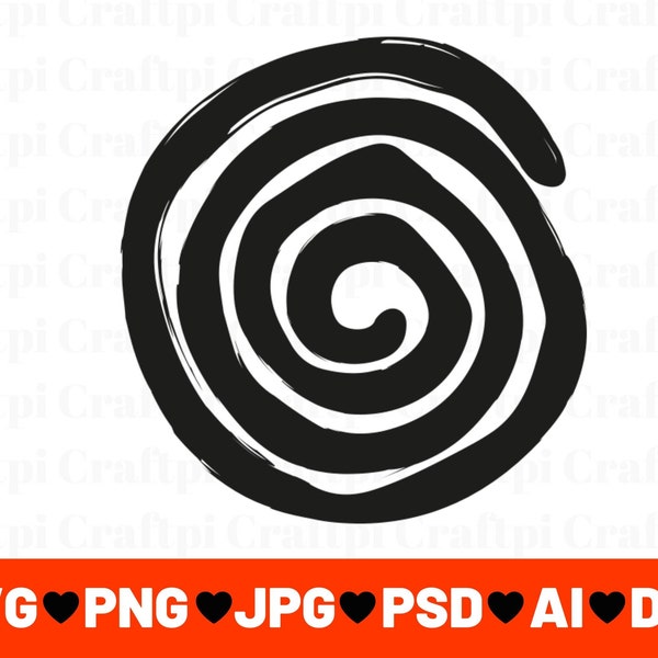 Spiral Vortex Svg - Etsy