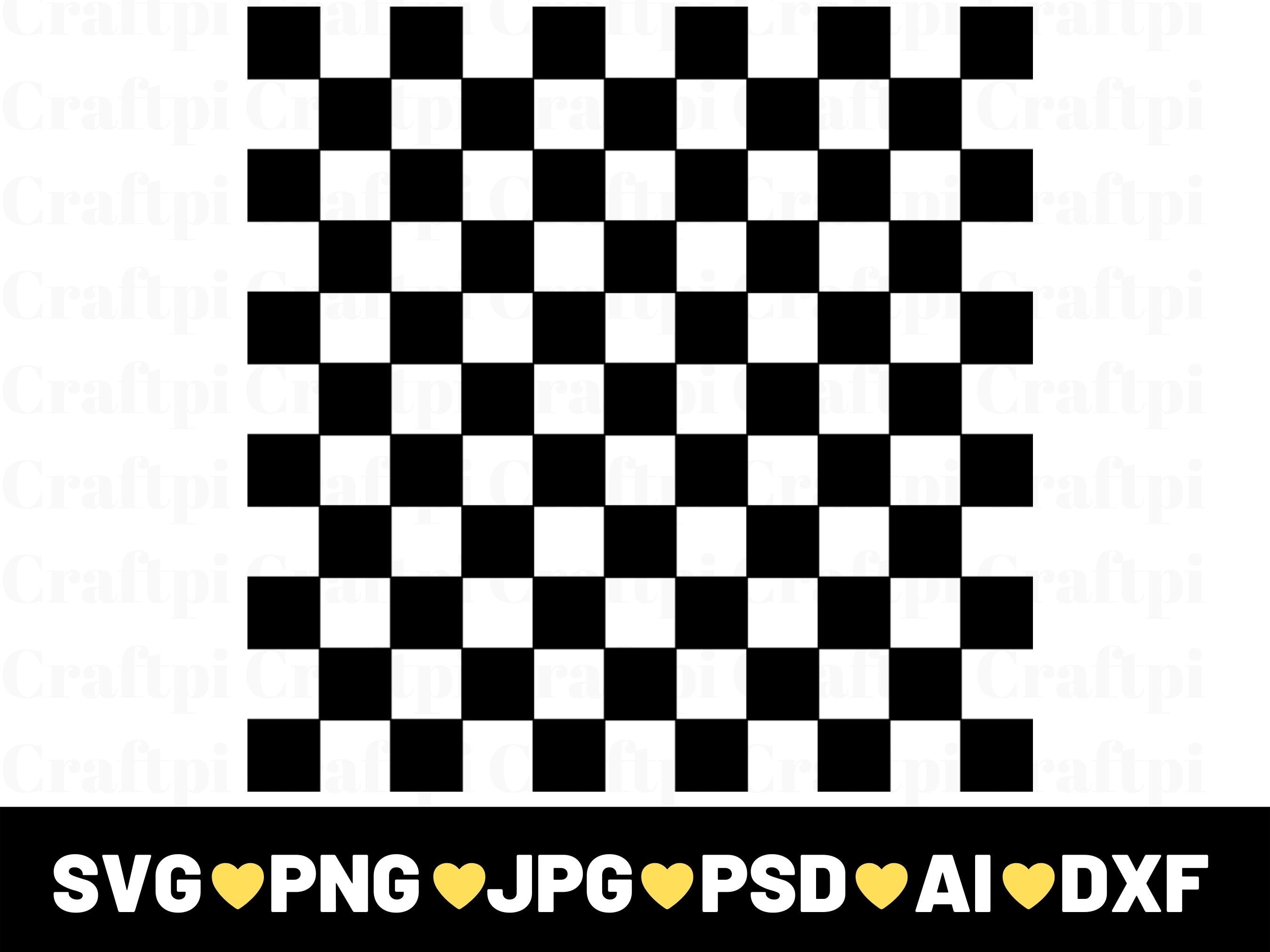 Checkers SVG Checkerboard SVG Seamless Checkered Pattern - Etsy México