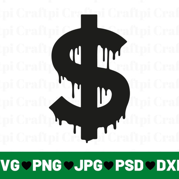 Dollar Sign Svg - Etsy