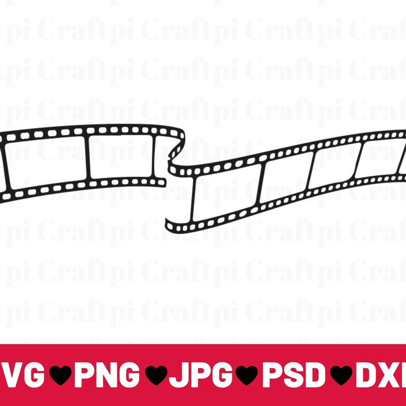Filmstrip Svg - Etsy