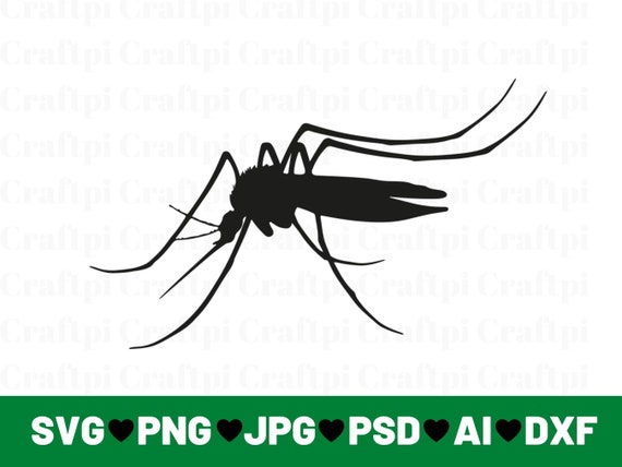 Mosquito Svg Mosquito Cut Files for Cricut Mosquito Clip Art - Etsy