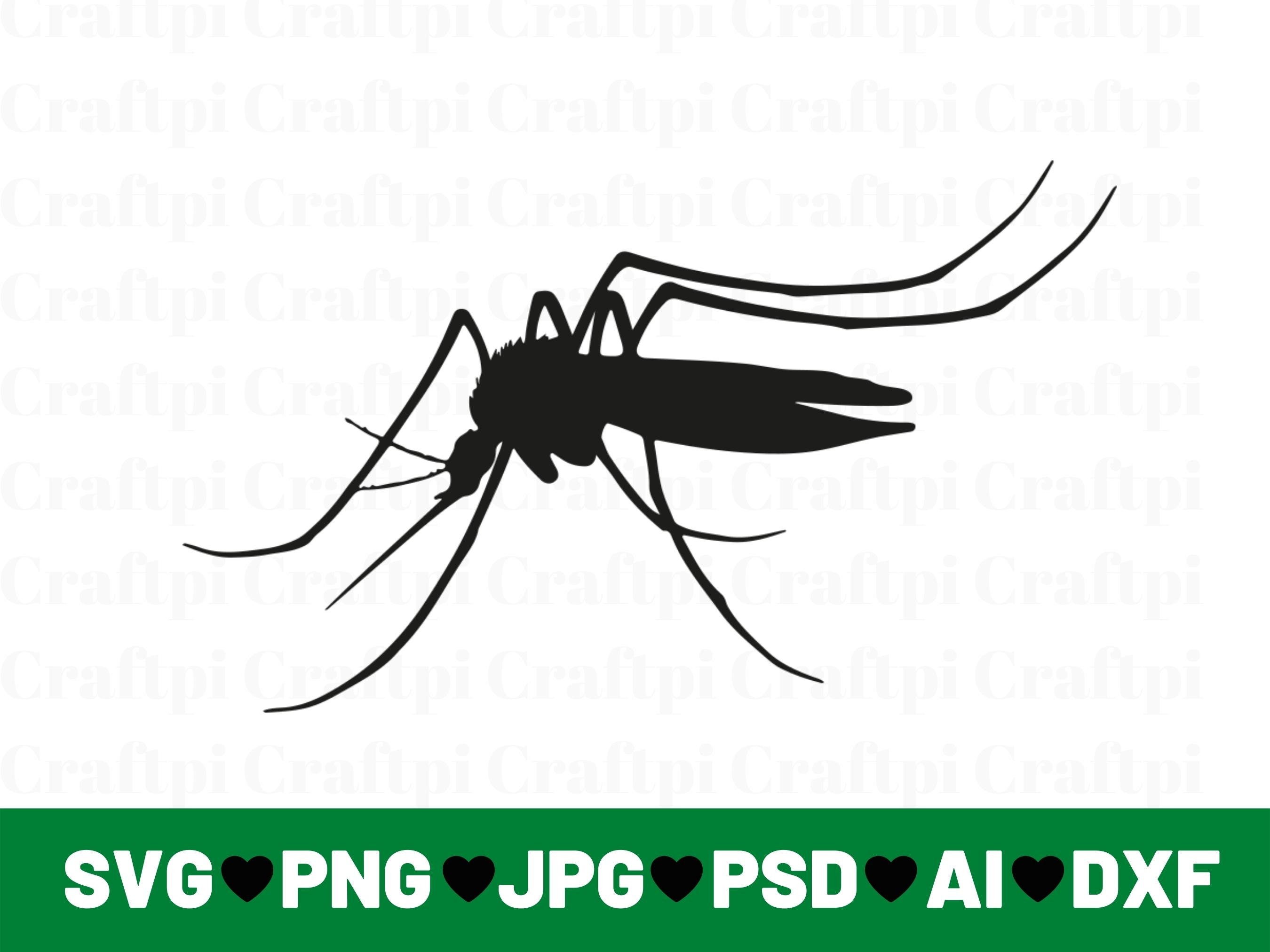 Mosquito Svg Mosquito Cut Files for Cricut Mosquito Clip Art - Etsy
