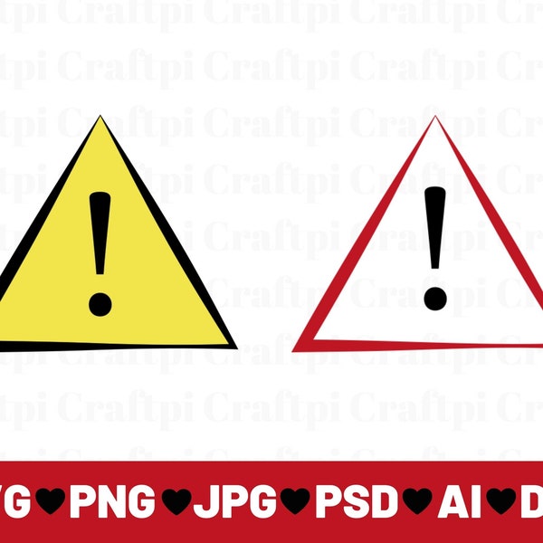 Caution Sign Svg - Etsy