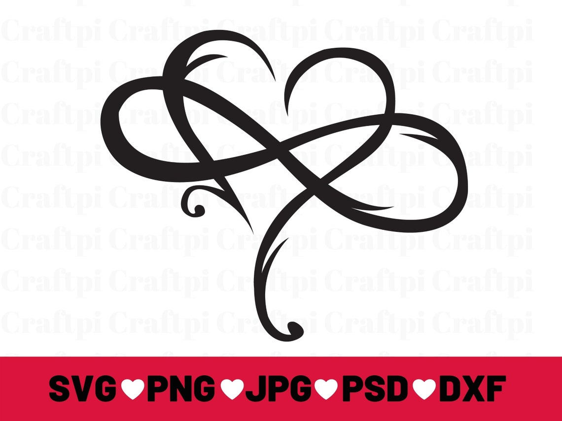 Infinity Heart SVG Heart Image Heart SVG Infinity Heart - Etsy UK