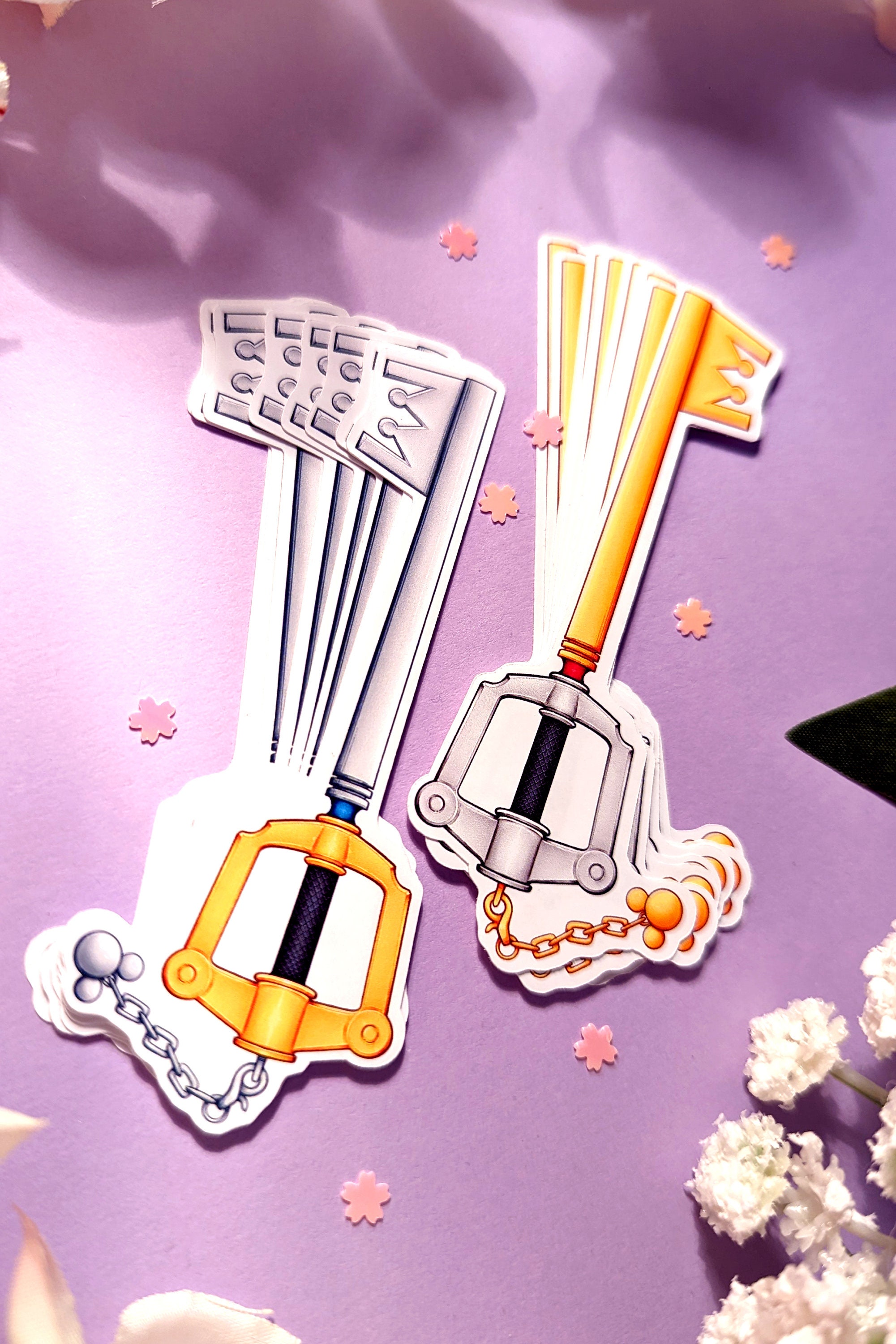 Kingdom Keys Keyblade Stickers - Etsy