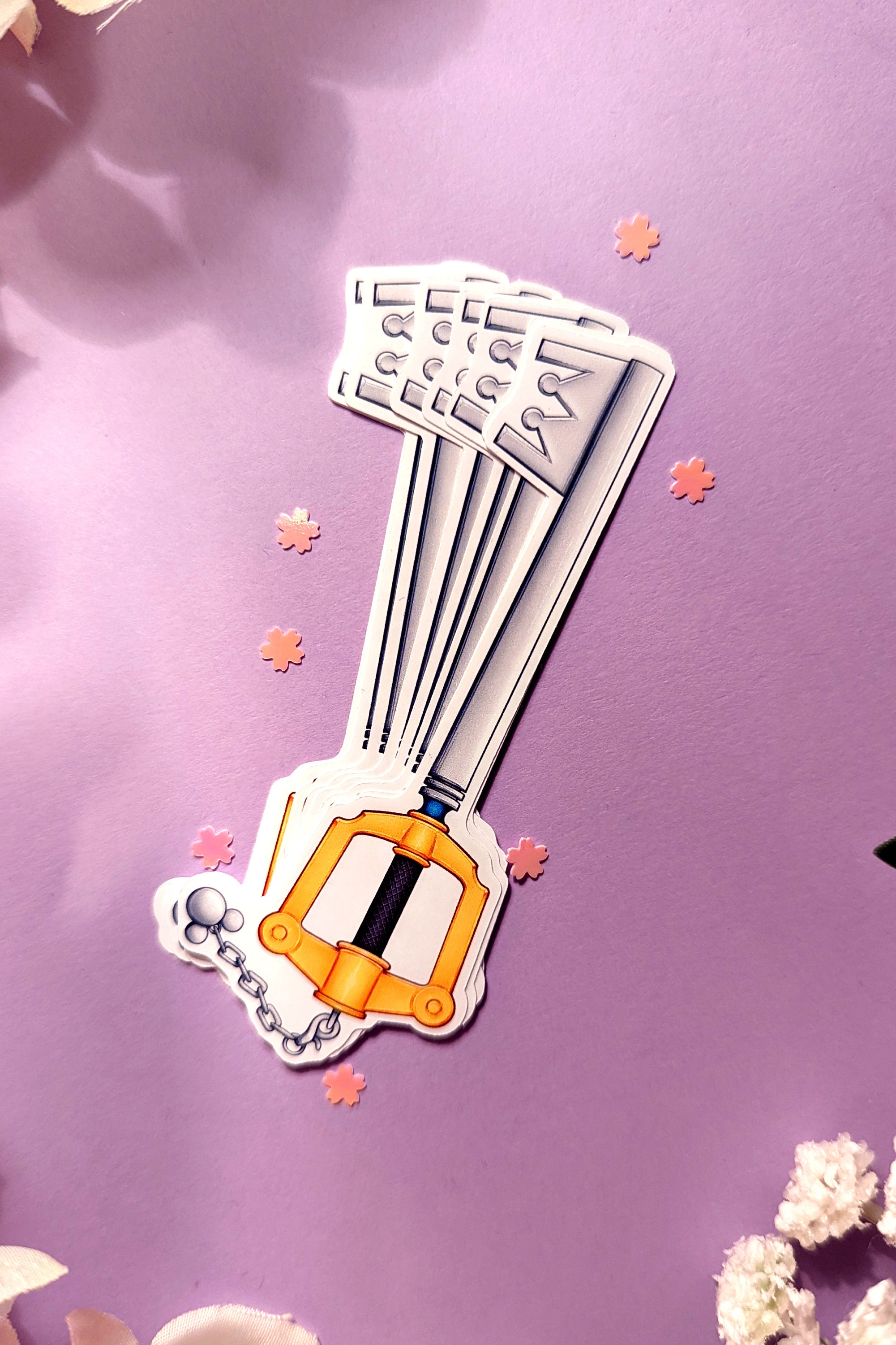 Kingdom Keys Keyblade Stickers - Etsy