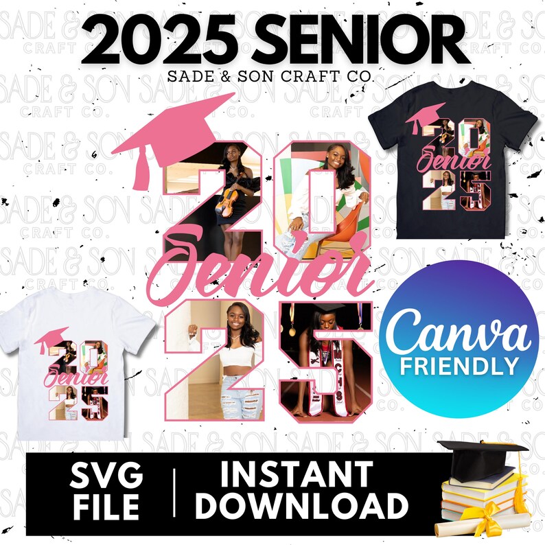 2025 Senior Collage Template - Etsy