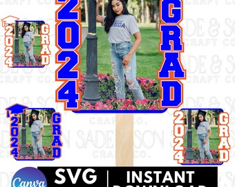 2024 Graduation Fan, Personalized Design Your Own, Editable, Graduation ...