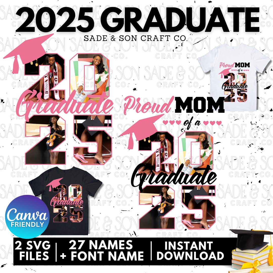 2025 Graduate Collage Template Bundle - Etsy