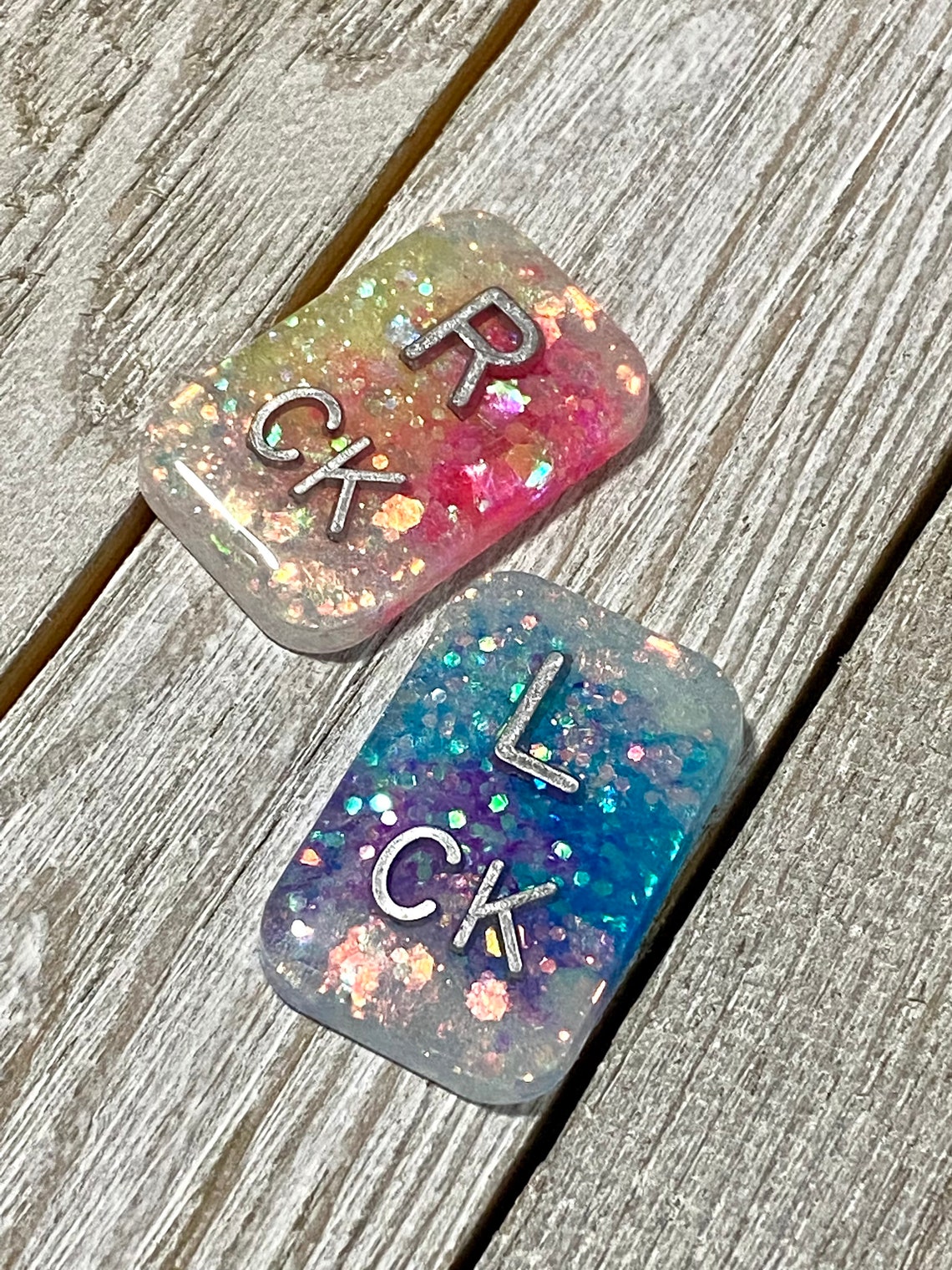Rainbow X-ray Markers Set With Initials or Numbers Rectangle - Etsy